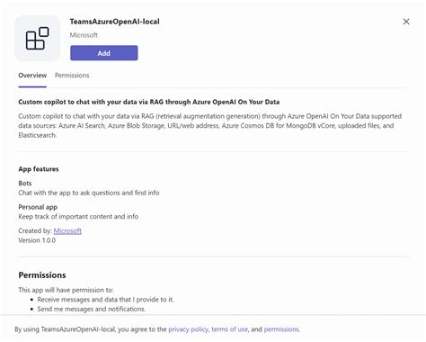 Chat With Your Data Code Samples Microsoft Learn