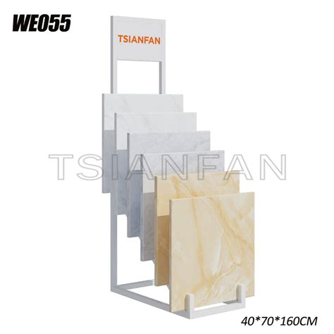 Highest Quality Metal Waterfall Display Stand Stone Tile Sample Display