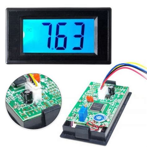 Digital Panel Voltmeter Volt 7 Segment Hydroelectric Power Generation
