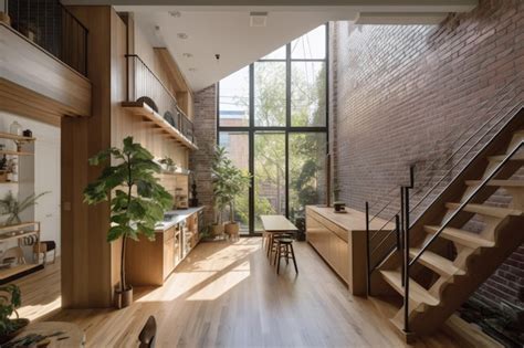 premium ai image adaptive reuse and renovation project with a green