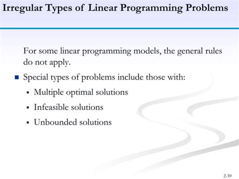 Linear Programming Model Formulation Graphical Method Pptx