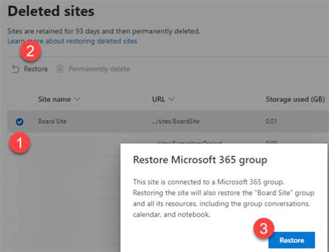 how to restore deleted sharepoint sites sharepoint maven