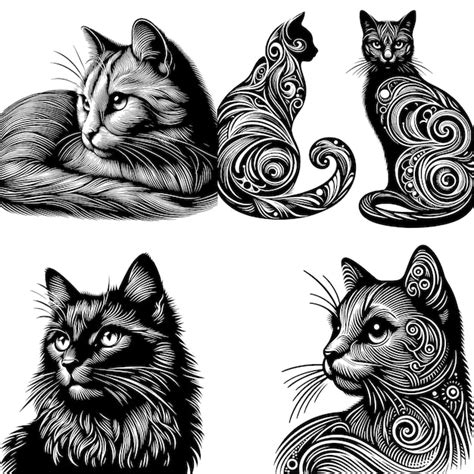Cat Vector Design Premium Ai Generated Vector