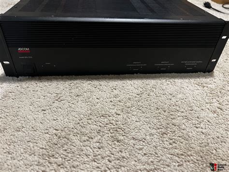 Adcom Gfa 2535 Power Amplifier Photo 5097066 Canuck Audio Mart