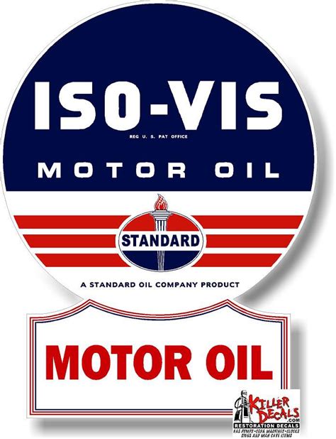 Stan 30 Standard Iso Vis Motor Oil Decal Killer Decals