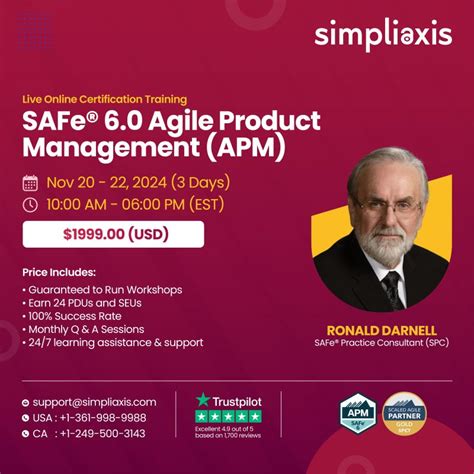 Simpliaxis On Linkedin Safe6 Agileproductmanagement Apm Leanagile Scaledagile…