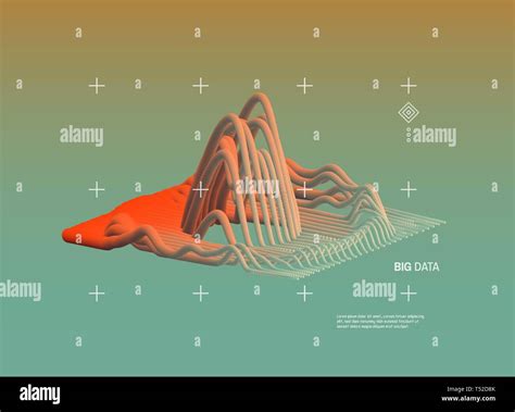 Big Data Graph Visualization Dynamic Effect Cover Design Template