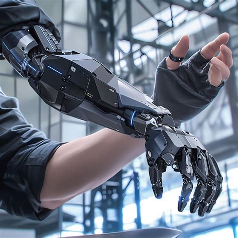 Premium Photo Revolutionary Prosthetic Arm In Motion