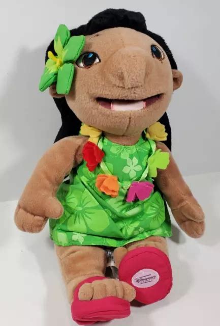 Lilo And Stitch Disney Store Exclusive Pool Party Lilo Plush 12 Lei