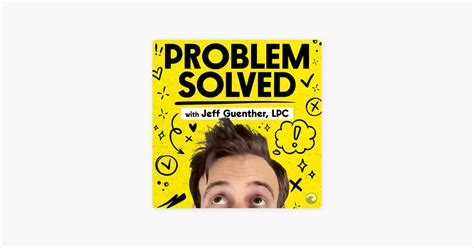 ‎problem solved with therapy jeff advice on sex life with expert