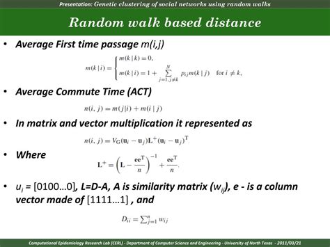 Ppt Presentation Genetic Clustering Of Social Networks Using Random