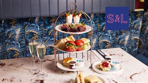Afternoon Tea At Slug And Lettuce For Two Red Letter Days