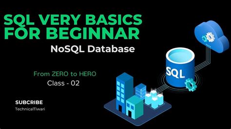 What Is Nosql Database How Its Work Simply Explained Youtube