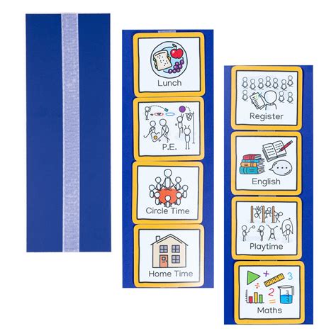 Visual Timetable For School Whole Class Version Large Classroom