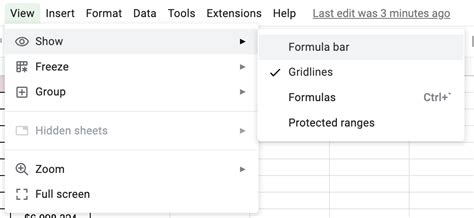 How To Hide Formulas In Google Sheets