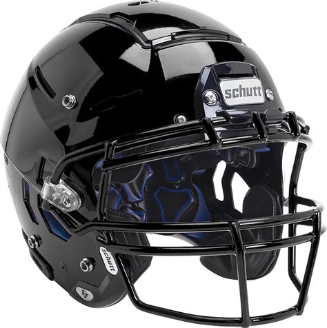 Football Visor Schutt F7 Vtd Matte Black Football Helmet Black Ropo Nb