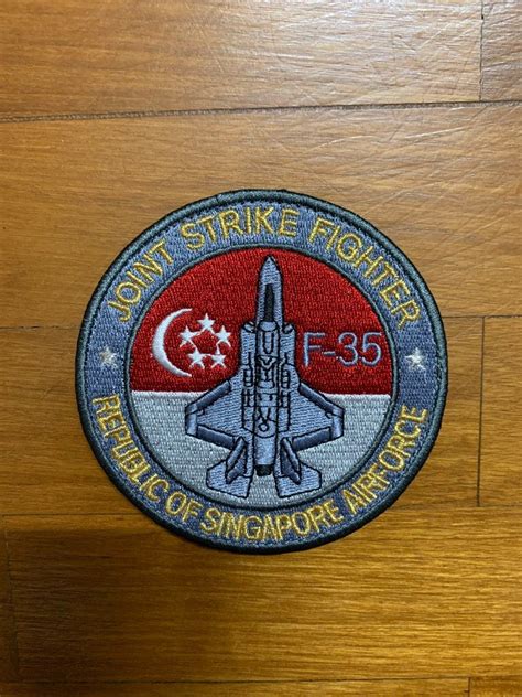 Rsaf F 35 Patch 2 For 40 Hobbies And Toys Memorabilia And Collectibles Vintage Collectibles On