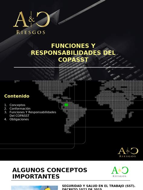 Funciones Y Responsabilidades Copasst Pdf