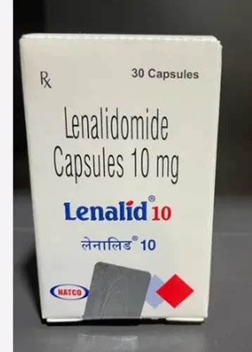Lenalid 10mg Lenalidomide Cap At ₹ 4350bottle In New Delhi Id 2850955837733