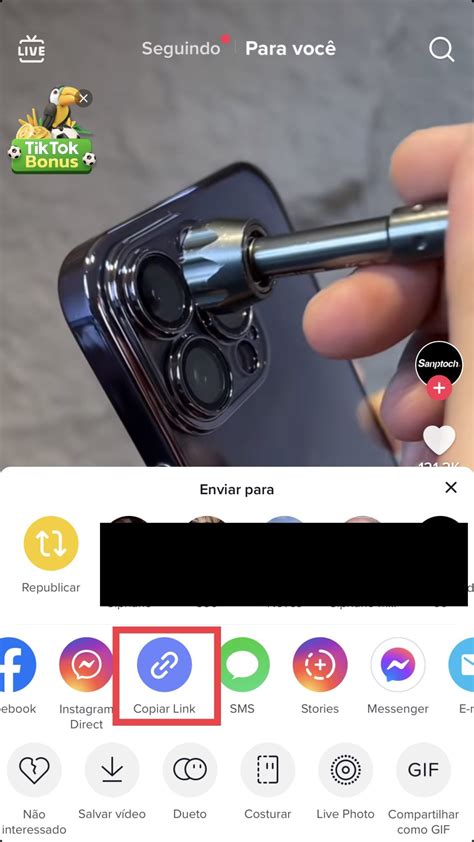 Como Baixar Tiktok V Deo Com E Sem Marca D Gua Passo A Passo
