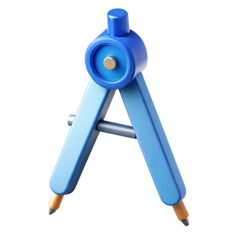 Fascinating Playful Traditional Architects Compass No Background With