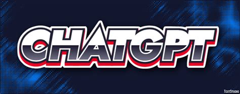 ChatGPT Sport Logo Template Editable Text Effect Generator