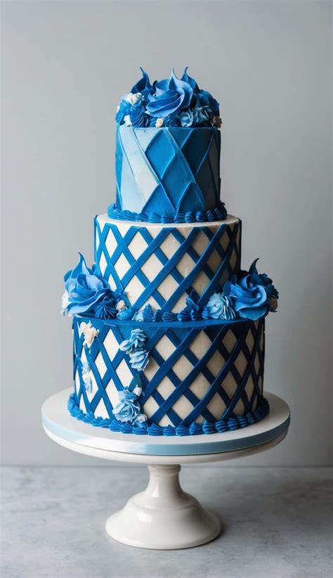 35 Blue Cake Decorating Ideas Cool And Creative Designs