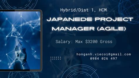 Hồng Anh On Linkedin Hybrid Dist 1 Japanese Project Manager Agile