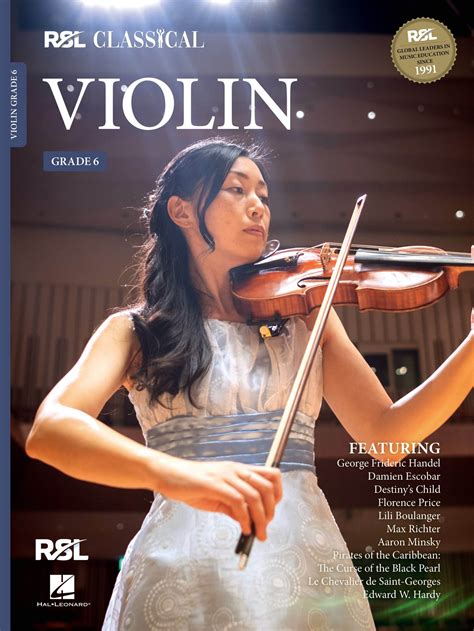 Rsl Classical Violin Grade 6 2021 Rsl Event Center