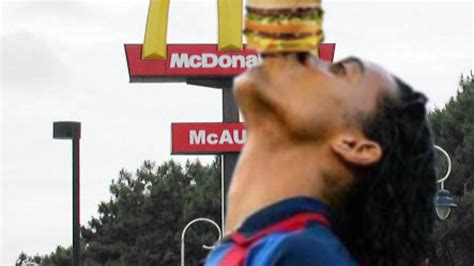 Ronaldinho ¿imagen Del Mcdonalds Y Del Barça