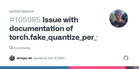 Issue With Documentation Of Torchfakequantizepertensoraffine