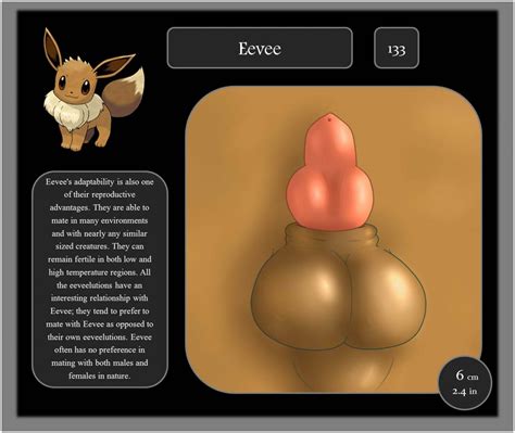Rule 34 Balls Eevee English Text Furry Gay Male Nintendo No Humans Penis Pokemon Pokemon