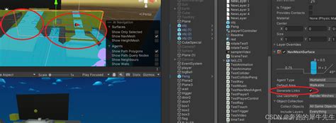 unity学习49：寻路网格链接 offmeshlinks 以及传送门效果 unity offmeshlink csdn博客
