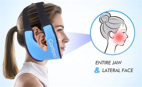 Comfpack Face Ice Pack Wisdom Teeth Ice Pack Head Wrap With Ear Hole