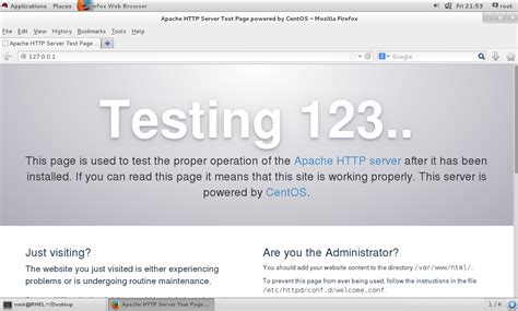 linux——使用 apache 服务部署静态网站 linux上输入127 0 0 1是apache csdn博客