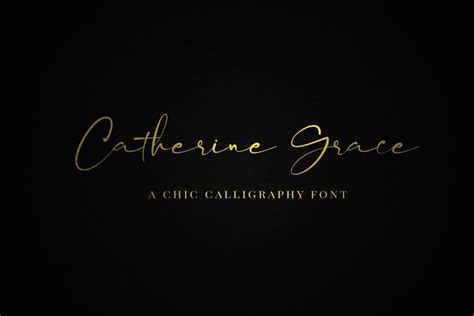catherine grace script font
