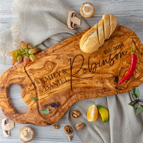Personalized Cutting Boards Engraved Wood Cutting Boards Forest Decor