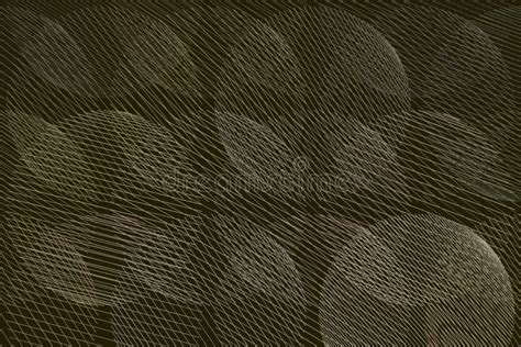 Geometric Conceptual Background Messy Random Line Circles Pattern For Design Decoration