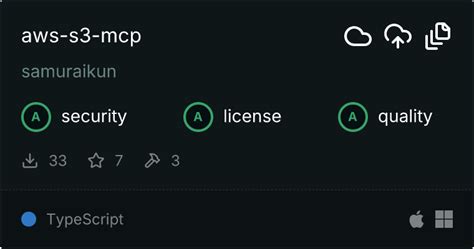 Score S3 Mcp Server Glama