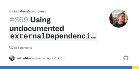 Using Undocumented `externaldependencies` Instead Of `peerdependencies