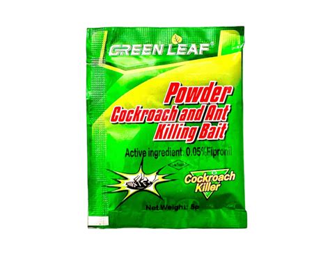 Green Leaf Cockroach Killing Bait Powder Greenleaf Powder Cockroach