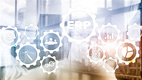 Erp 시스템 배경 흐리게에 기업 자원 계획 비즈니스 자동화 및 혁신 개념입니다 계획에 대한 스톡 사진 및 기타 이미지 계획 남자 남자 사업가 Istock