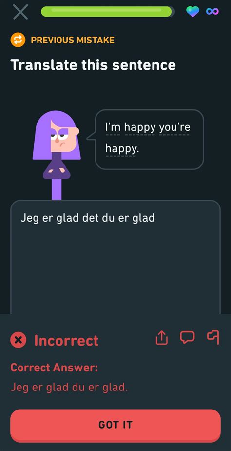 Really An Error Rduolingo