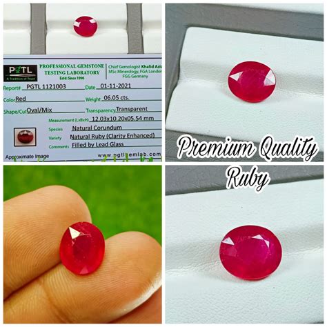 Premium Quality Ruby With Lab Certificate Bazzar Pro