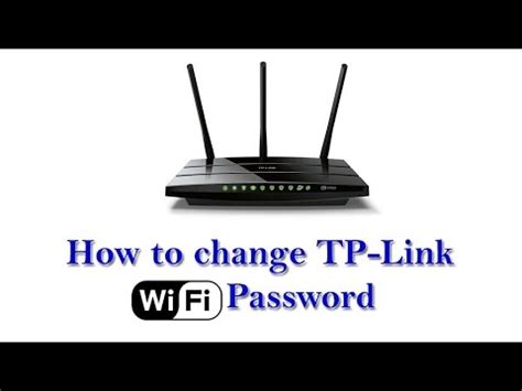 How To Change TP LINK Wifi Password IN TELUGU YouTube