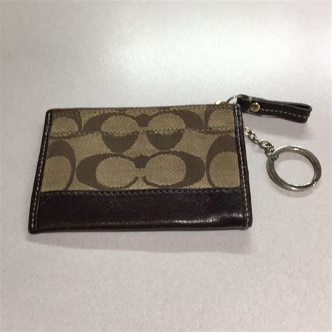 Coach Bags Coach Small Leather Monogram Keychain Wallet Poshmark