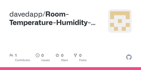 github davedapp room temperature humidity iot monitoring device