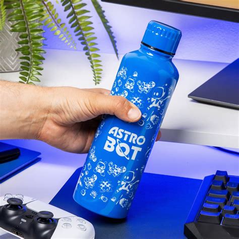 Astrobot Metal Water Bottle 500ml Fles Paladone Astro
