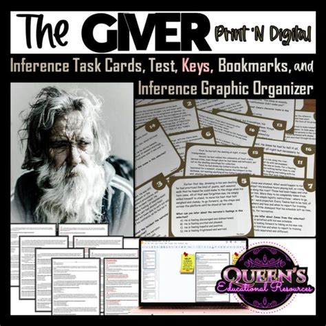 The Giver Inference Test Making Inferences The Giver Test Assessment