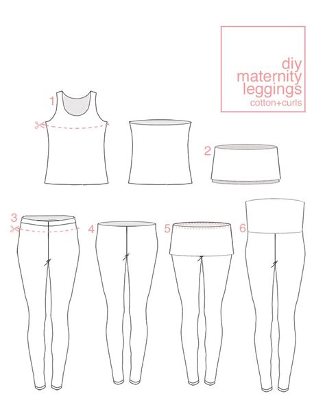 Maternity Leggings Sewing Pattern